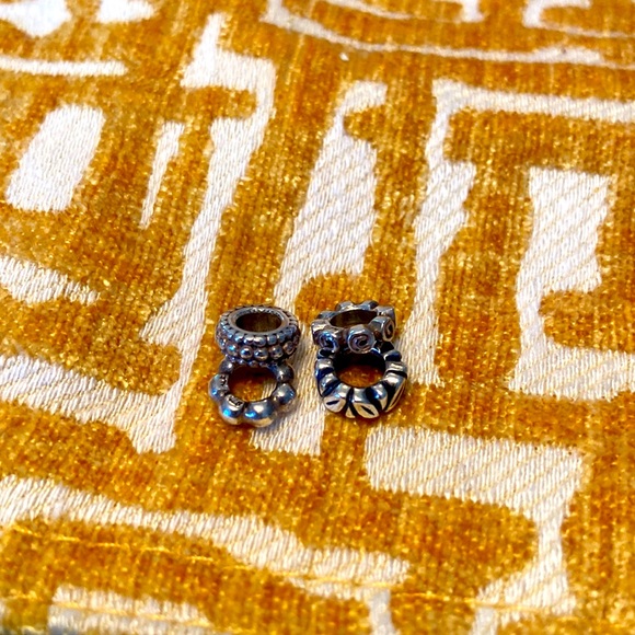 Pandora | Jewelry | Pandora Spacer Beads 4 Beads | Poshmark